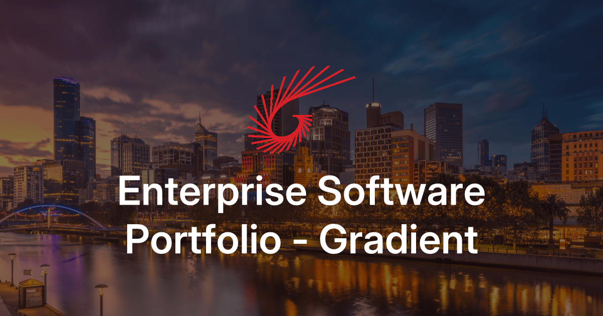 Enterprise Software Portfolio - Gradient